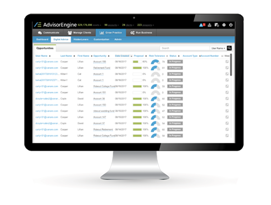 AdvisorEngine Client Portal Module