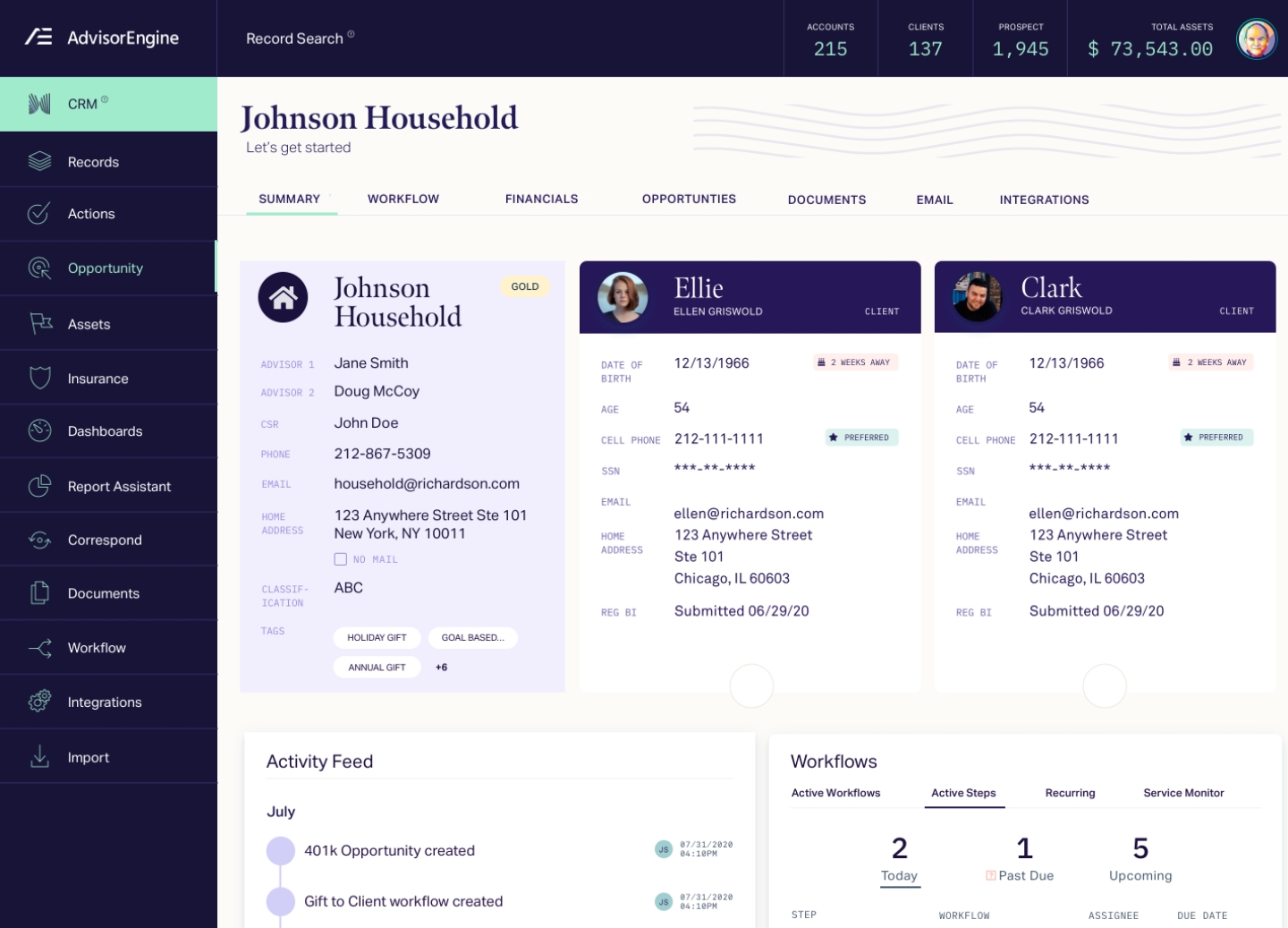 Schedule a Demo | AdvisorEngine — Wealth Management Software